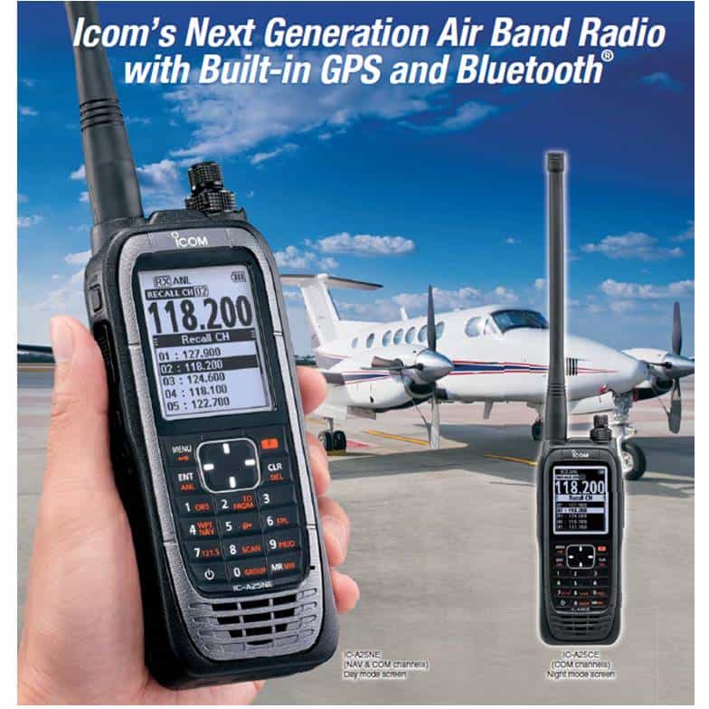 Comms :: Walkie Talkies :: Avionics :: ICOM IC-A25 SERIES : VHF AIRBAND ...