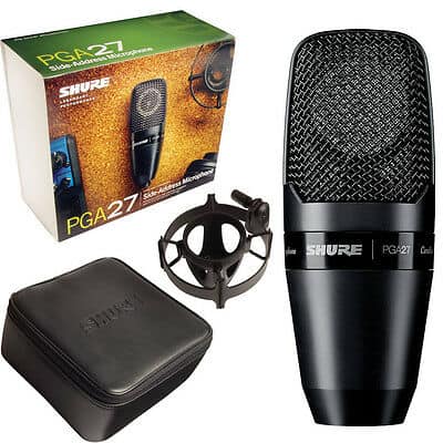 Audio :: Microphones :: Studio mics :: SHURE PGA27-LC : STUDIO VOCAL MIC - Pro Gear SA