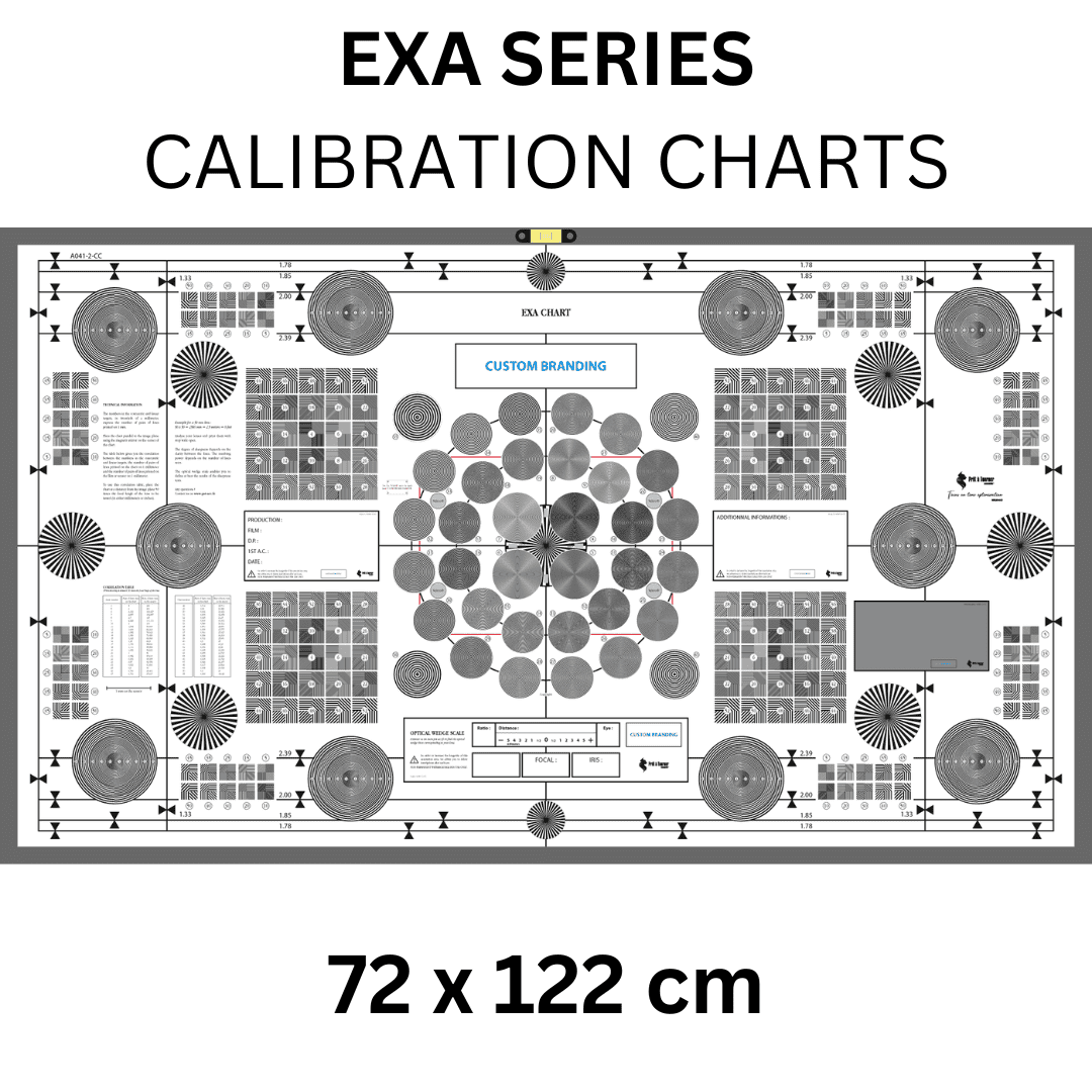 Video :: Charts :: Spherical Lenses :: EXA SERIES : CALIBRATION CHARTS ...