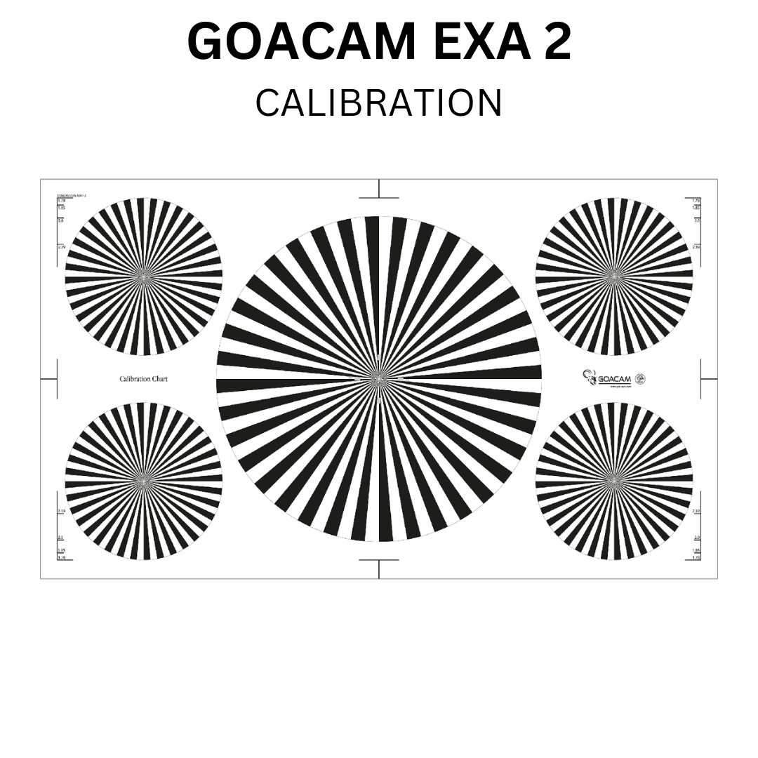 Video :: Charts :: Spherical Lenses :: GOACAM EXA RANGE : CALIBRATION ...