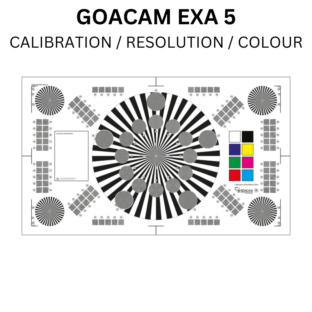 Video :: Charts :: Spherical Lenses :: GOACAM EXA RANGE : CALIBRATION ...