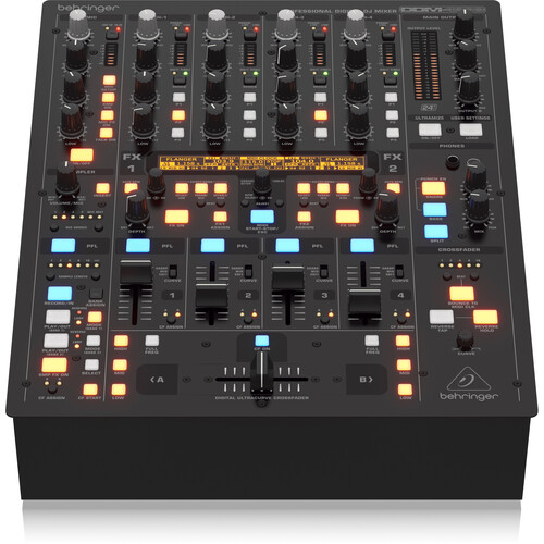 Audio :: Mixers :: Digital :: BEHRINGER DDM4000 : 5-CHANNEL DJ MIXER ...