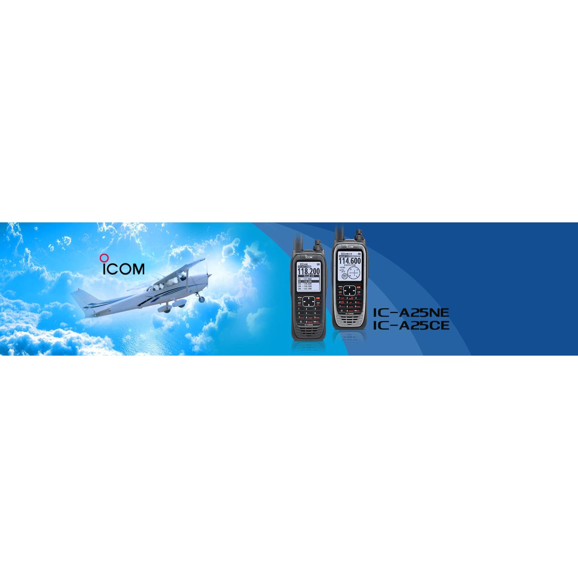 Comms :: Walkie Talkies :: Avionics :: ICOM IC-A25 SERIES : VHF AIRBAND ...