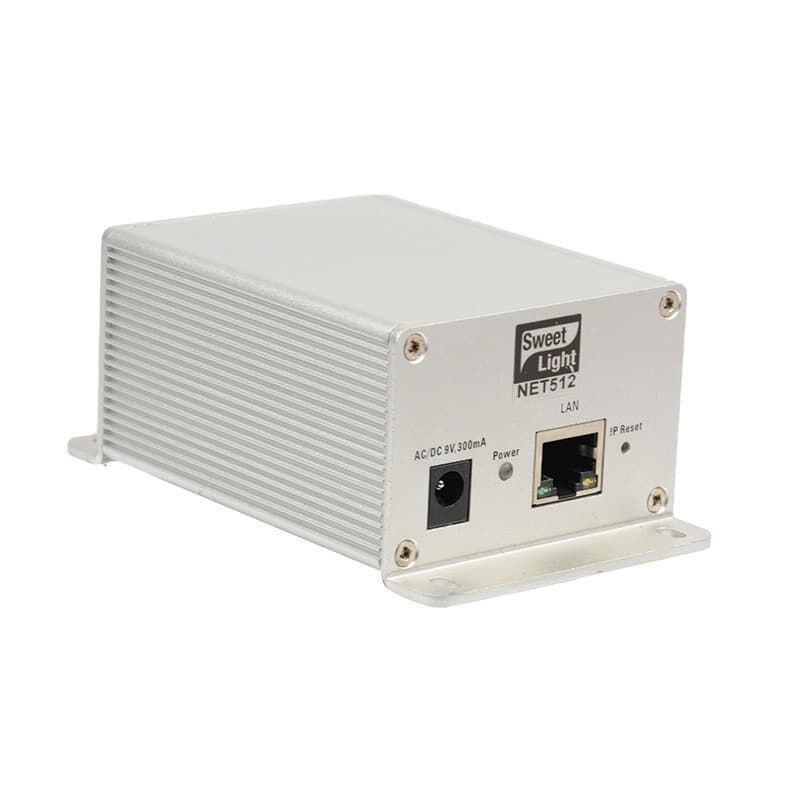 Video :: DMX :: DMX Interfaces :: CONTEST SWEET NET512 : ETHERNET TO ...